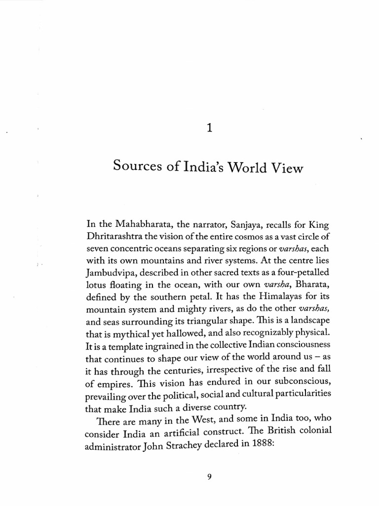 Leitura Obrigatória - Sources of India's World View | PDF