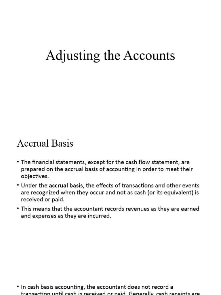 5 Deferrals and Accruals | PDF | Depreciation | Expense