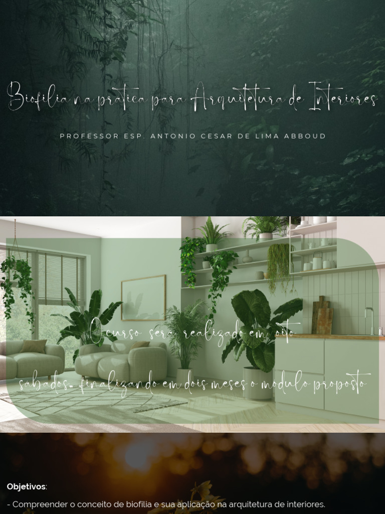 Biofilia Na Pratica para Arquitetura de Interiores | PDF