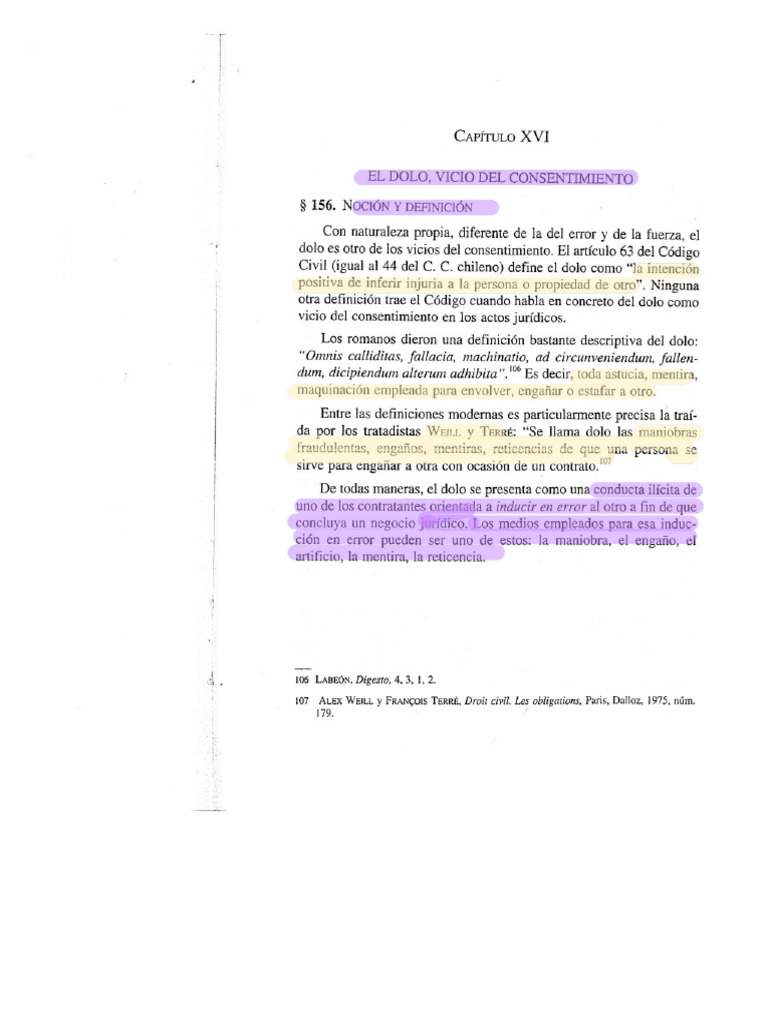 16 Cap Xvi - El Dolo, Vicio Del Consentimiento - 240310 - 182451 | PDF