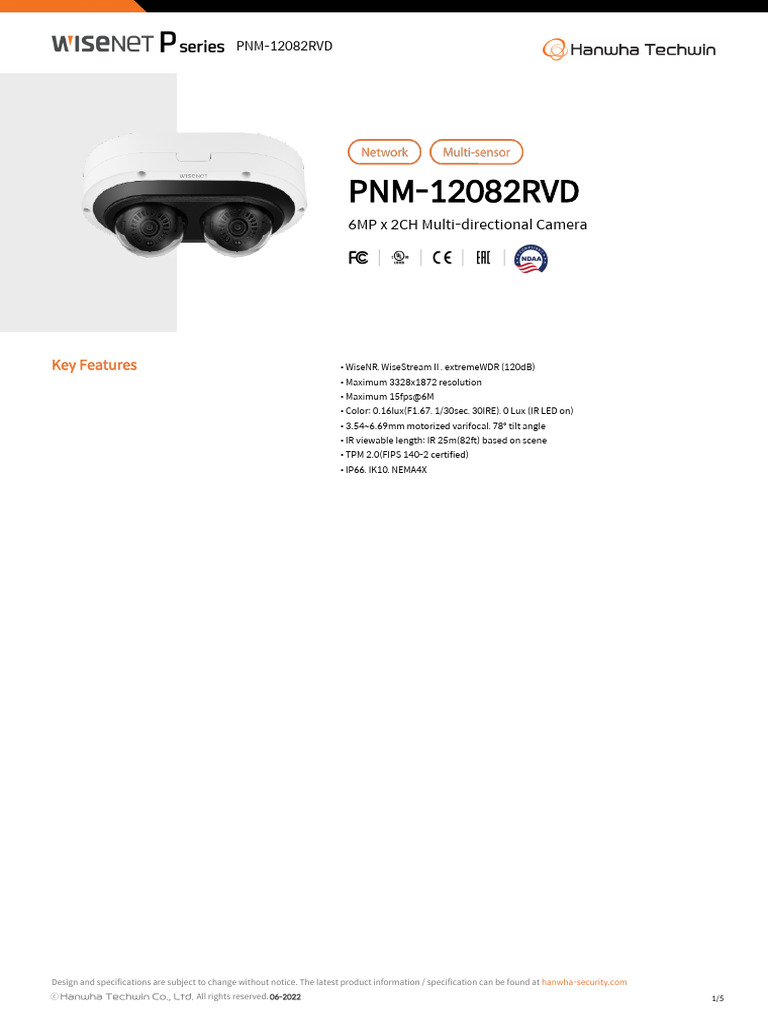 DataSheet PNM-12082RVD 220621 EN | PDF | Internet Protocols ...