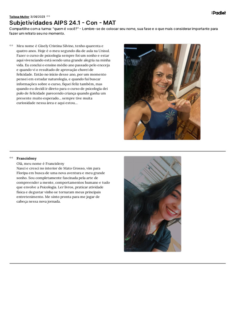 Subjetividades AIPS 24.1 - Con - MAT | PDF | Teologia | Psicologia