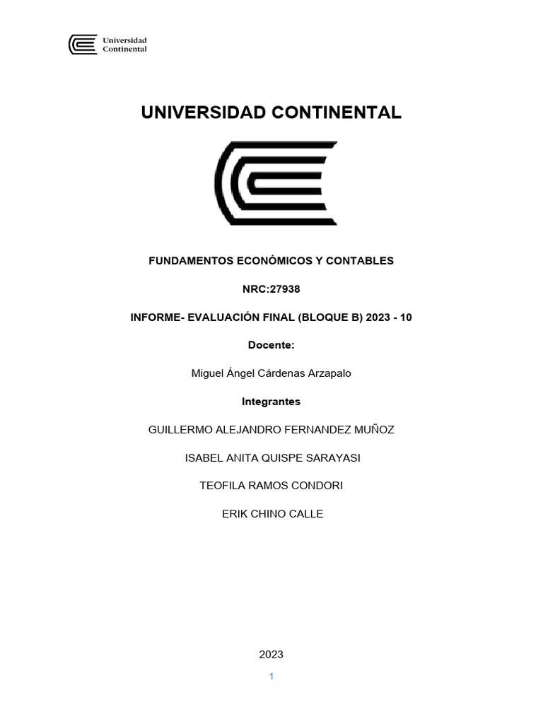 Examen Final Fundamento Economico Contable | Descargar gratis PDF | Oferta (economía) | Oferta y ...