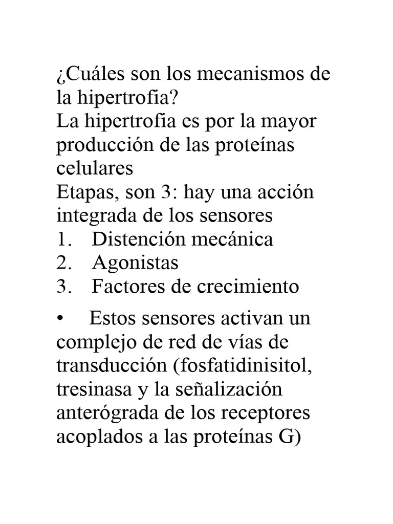 Cuáles Son Los Mecanismos de La Hipertrofia | PDF | Apoptosis | Inflamación Cuáles Son Los Mecanismos de La Hipertrofia | PDF | Apoptosis | Inflamación