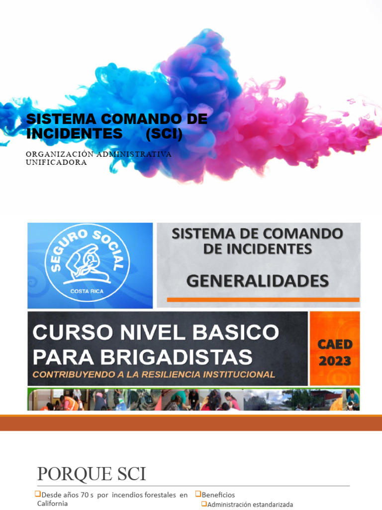 Sistema Comando de Incidentes (Sci) | PDF | Crecimiento personal y ...