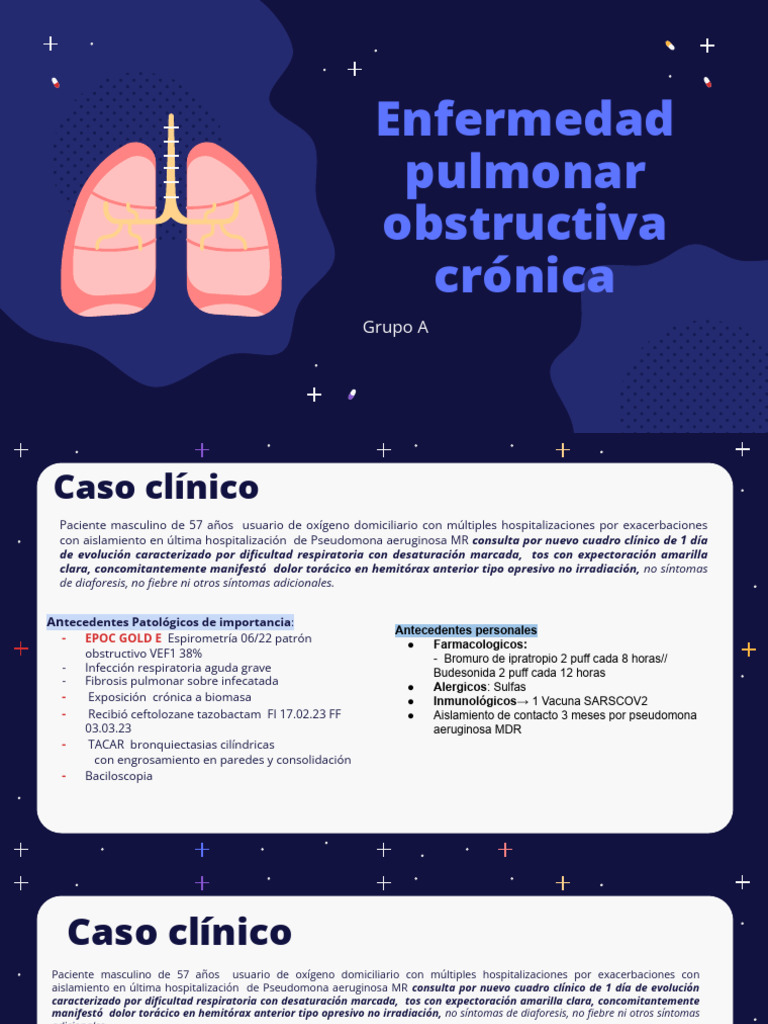 EPOC | PDF | Enfermedad pulmonar obstructiva crónica | Tos