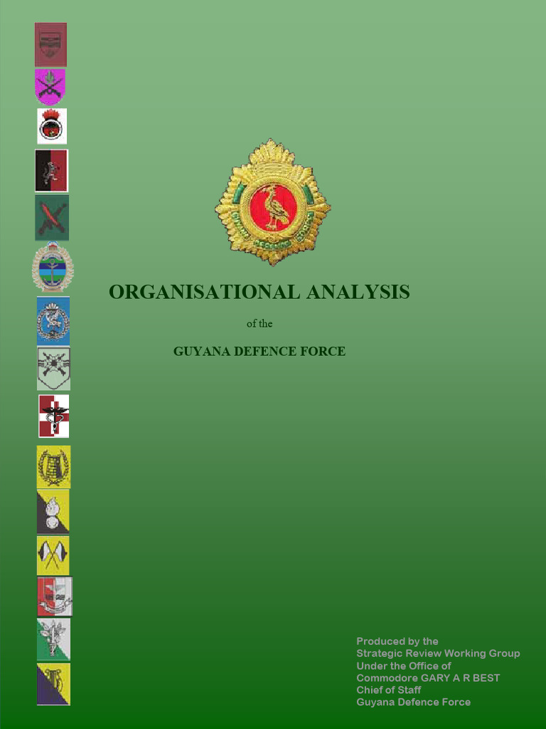 GDF Organisational Analysis Book | PDF | Military | Police