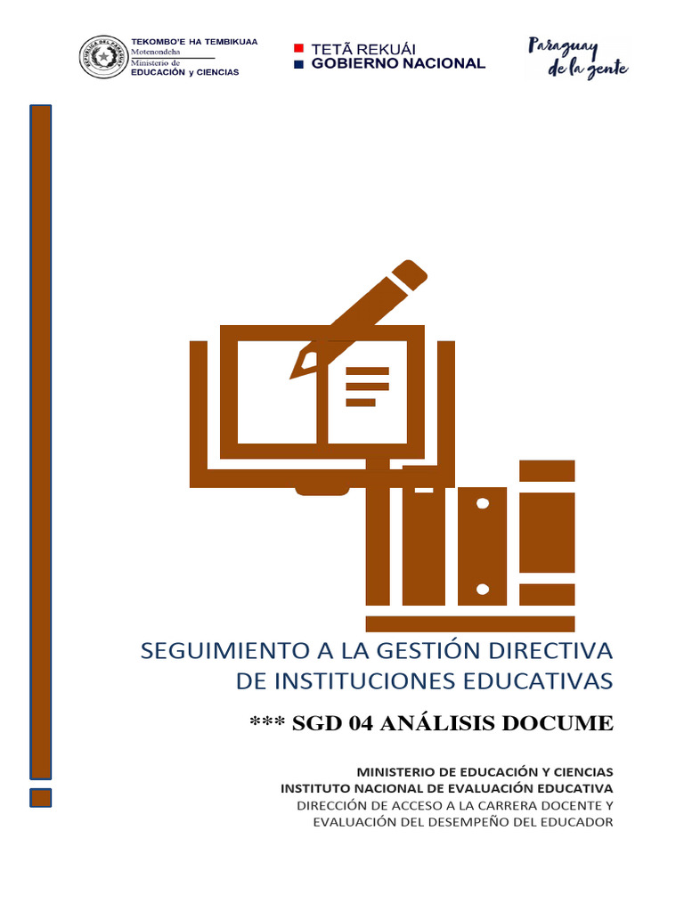 SGD4 | Descargar gratis PDF | Evaluación | Maestros