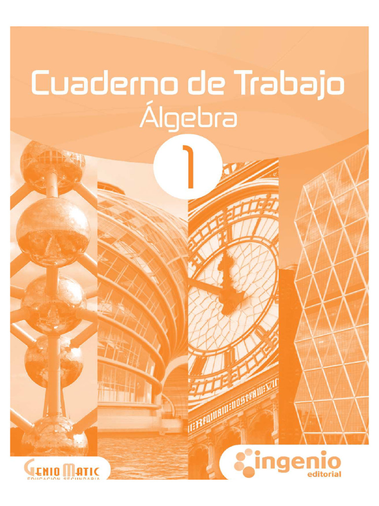 Cuaderno de Trabajo de Algebra 1 Secundaria Problemas y Ejercicios ...