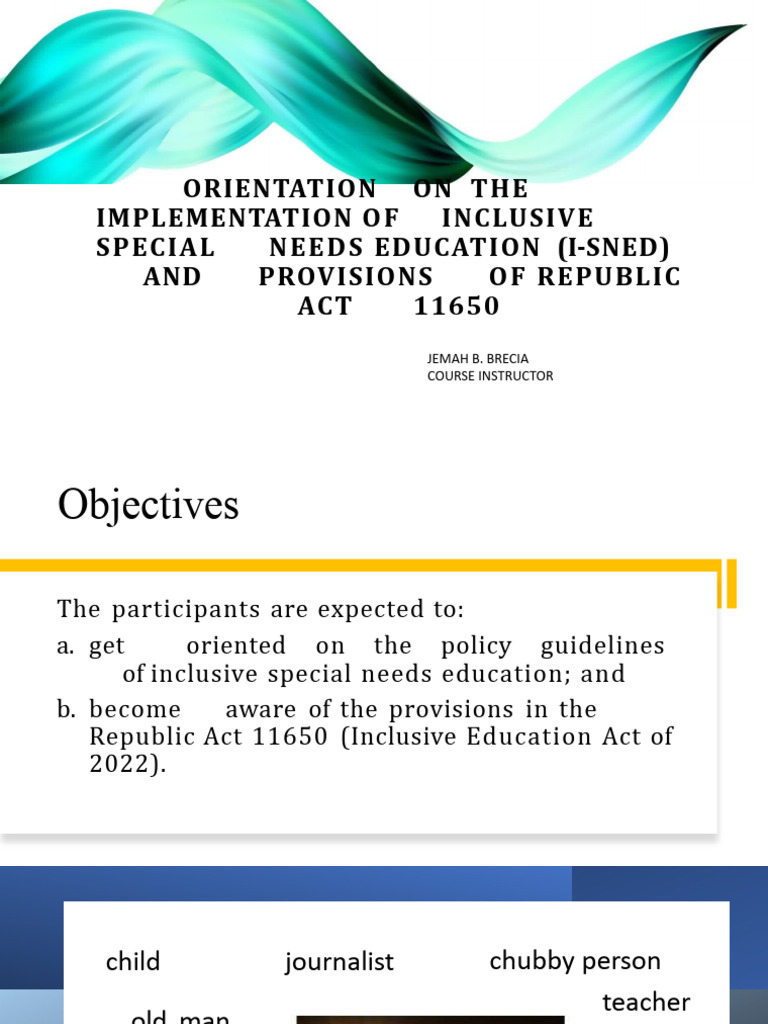 On Provisions of Republic Act 11650 For Als Implementers | PDF ...