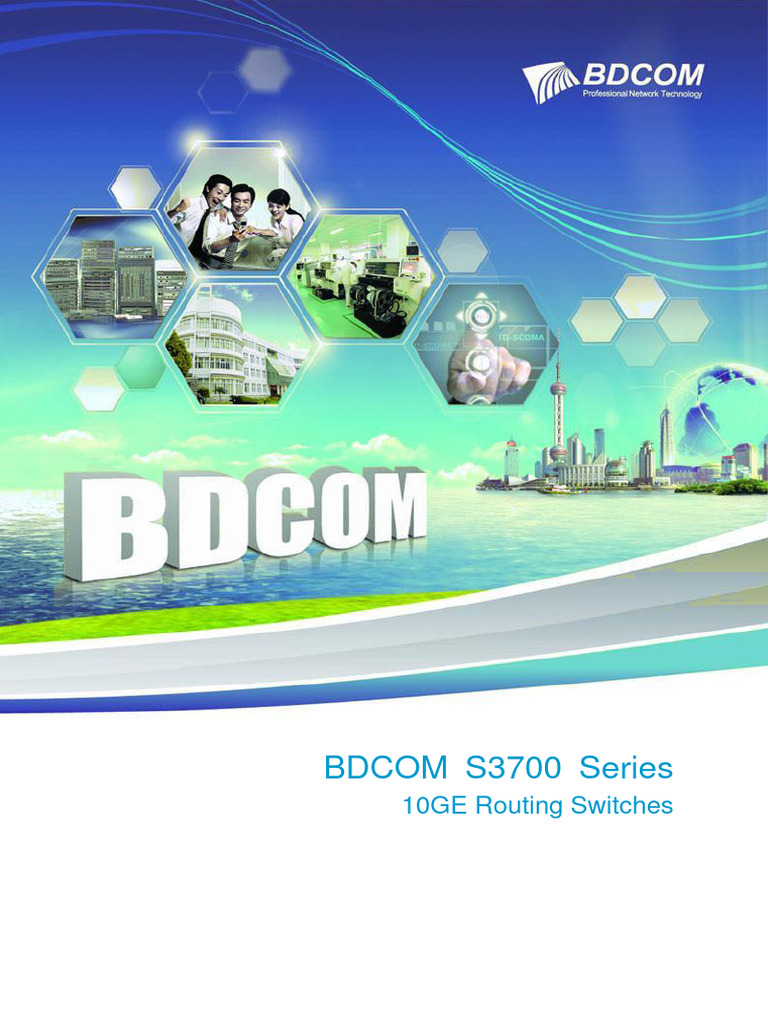 BDCOM S3700 Series - NR6.2 - V2 | PDF | Computer Network | I Pv6