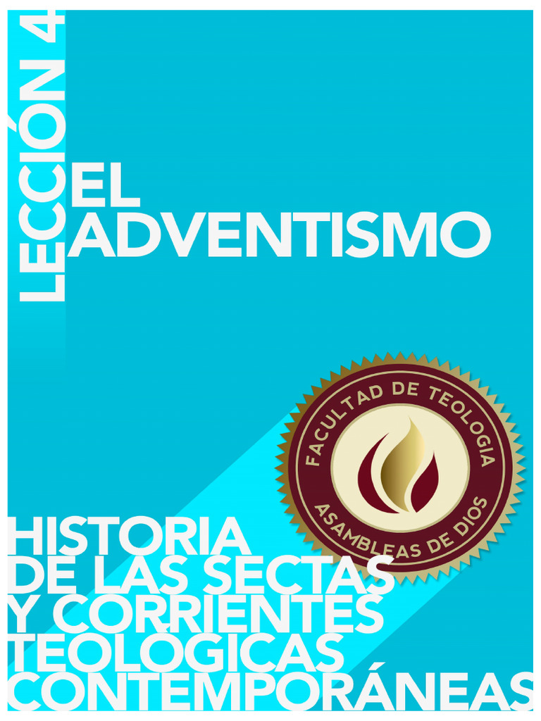 Leccion4 Sectas Ctc Pdf Iglesia Adventista Del Séptimo Día