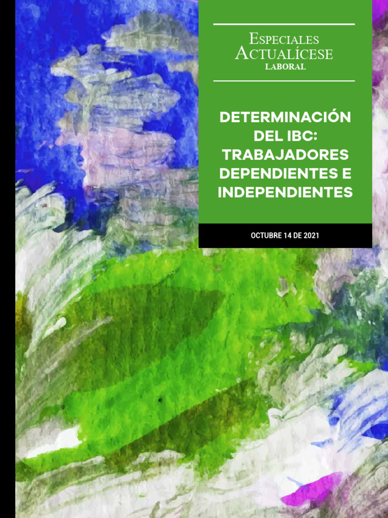 EA 10 2021 Calculo Del IBC Light | Descargar gratis PDF | Salario ...