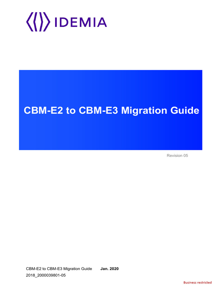 CBM and MSO 1300 Series - Migration Guide From V2, E2 Variants To V3 ...
