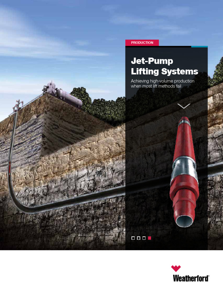Jet Pump Lifting Systems Weatherford 1711418362 | PDF | Pump | Gas ...