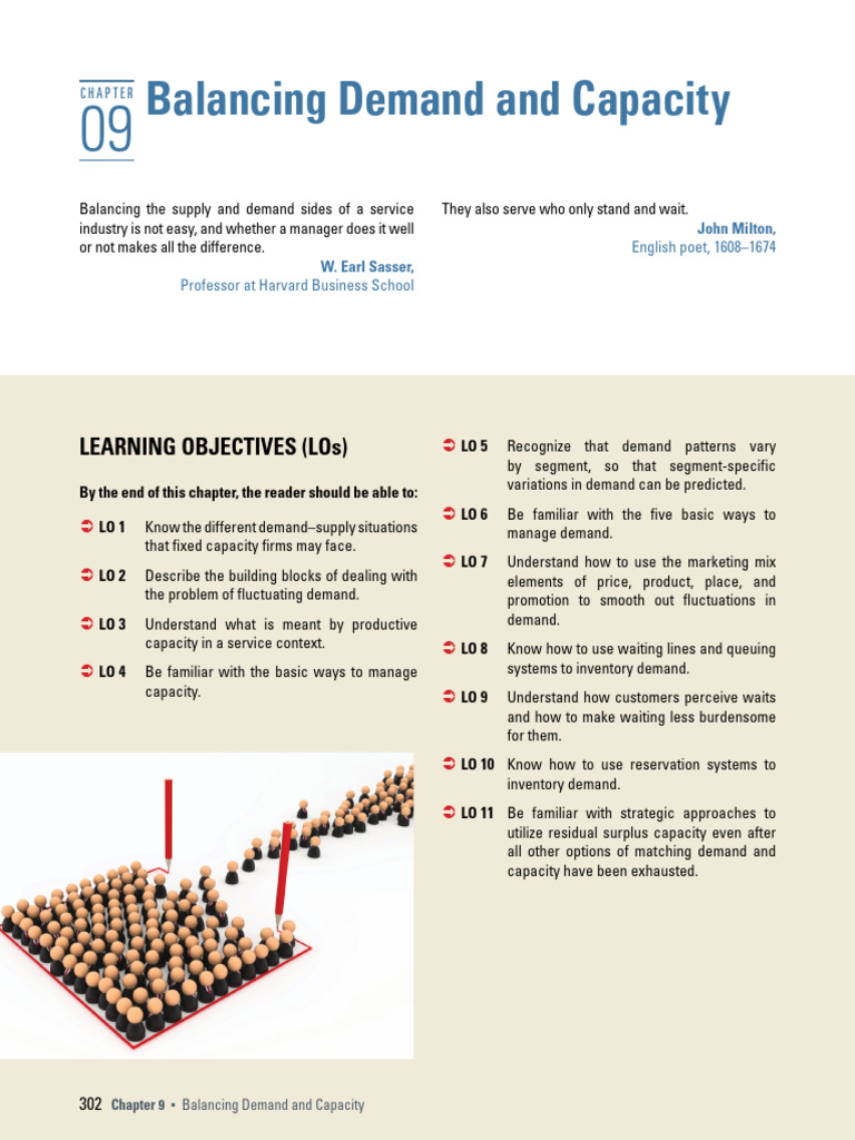 Balancing Demand and Capacity | PDF | Demand | Menu