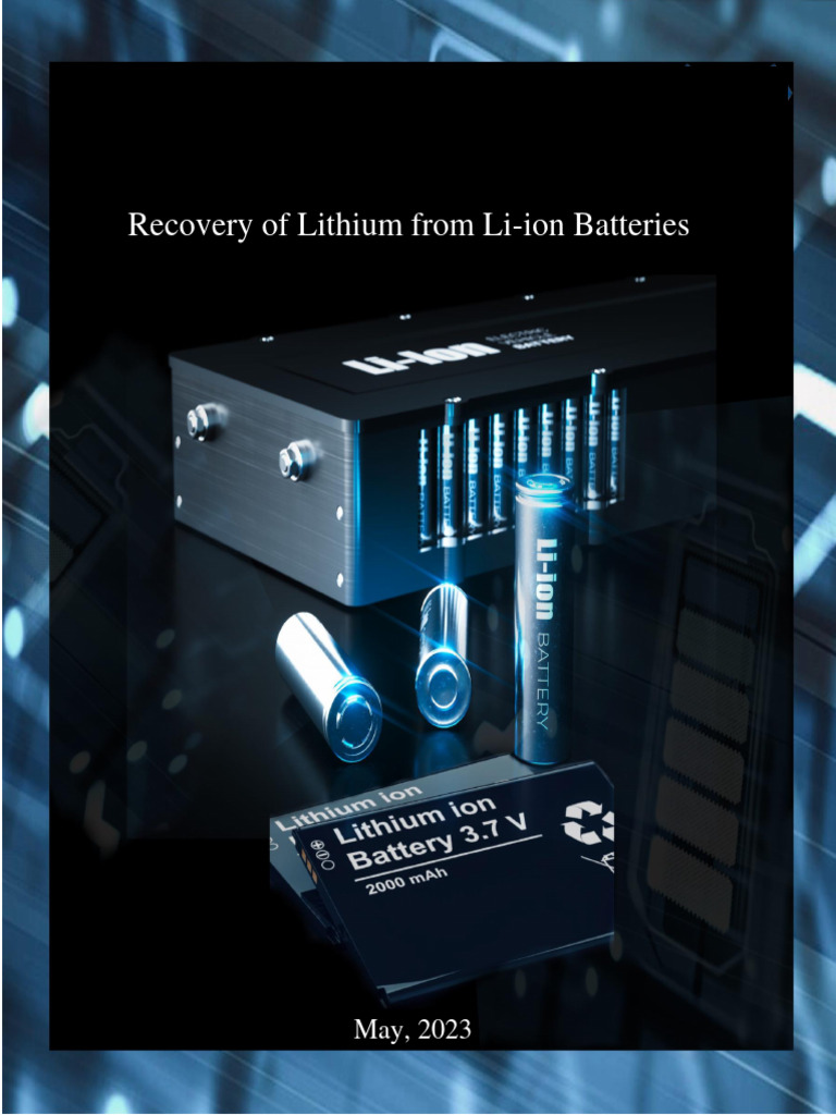 Recovery-of-Lithium-from-Li-ion-Batteries | PDF | Lithium Ion Battery ...