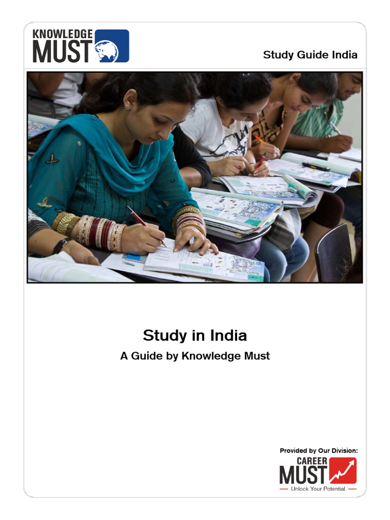 Study in India A Guide by Knowledge Must | PDF