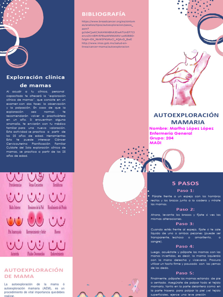 Exploración Mamaria | Descargar gratis PDF | Pecho | Medicina CLINICA