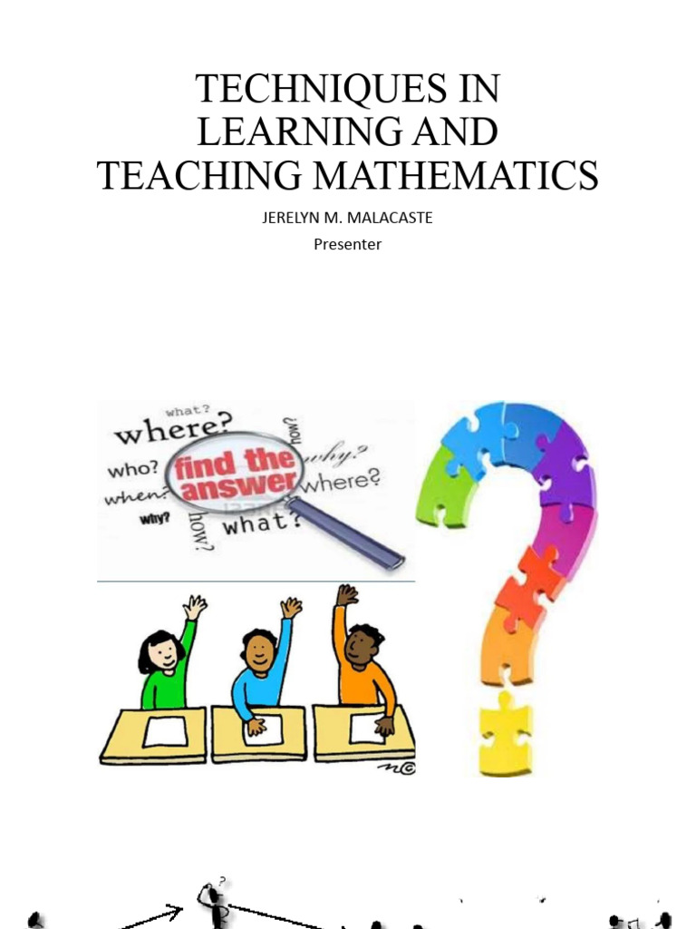 Effective Math Teaching Techniques | PDF