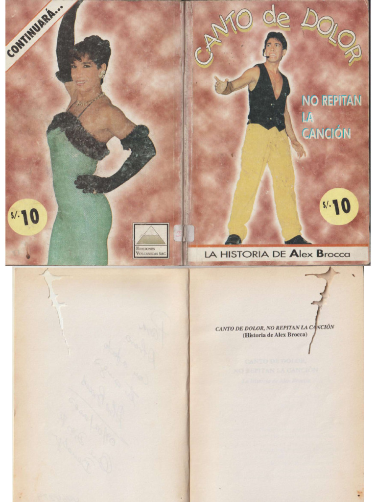 Libro de Alex Broca Canto de Dolor | PDF