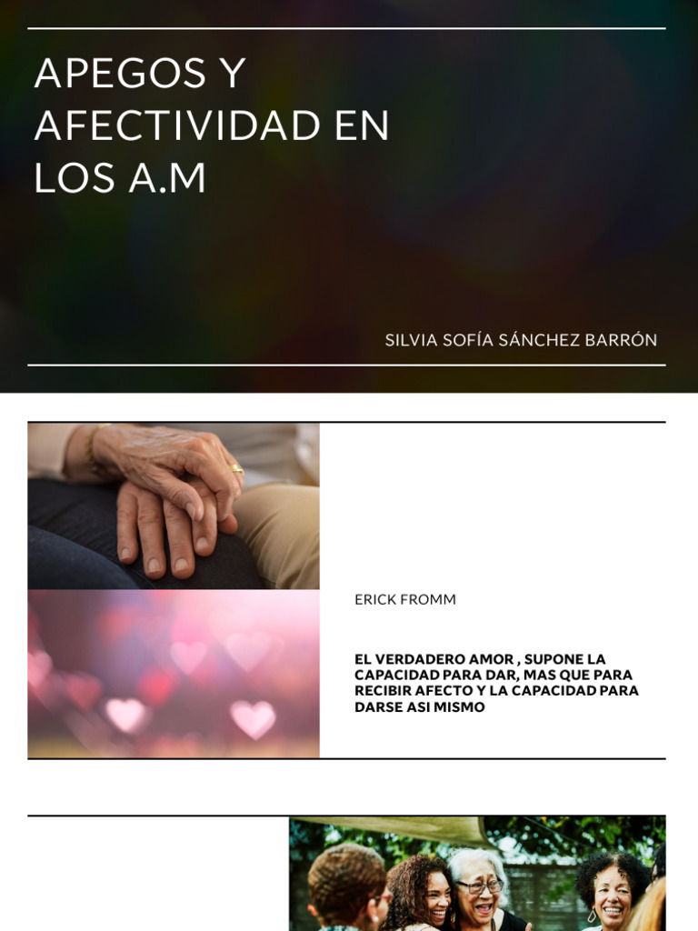 Afectividad Pdf Las Emociones Vejez