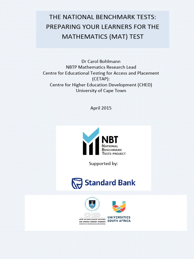 MAT Test Info For Schools | PDF | Trigonometric Functions | Trigonometry