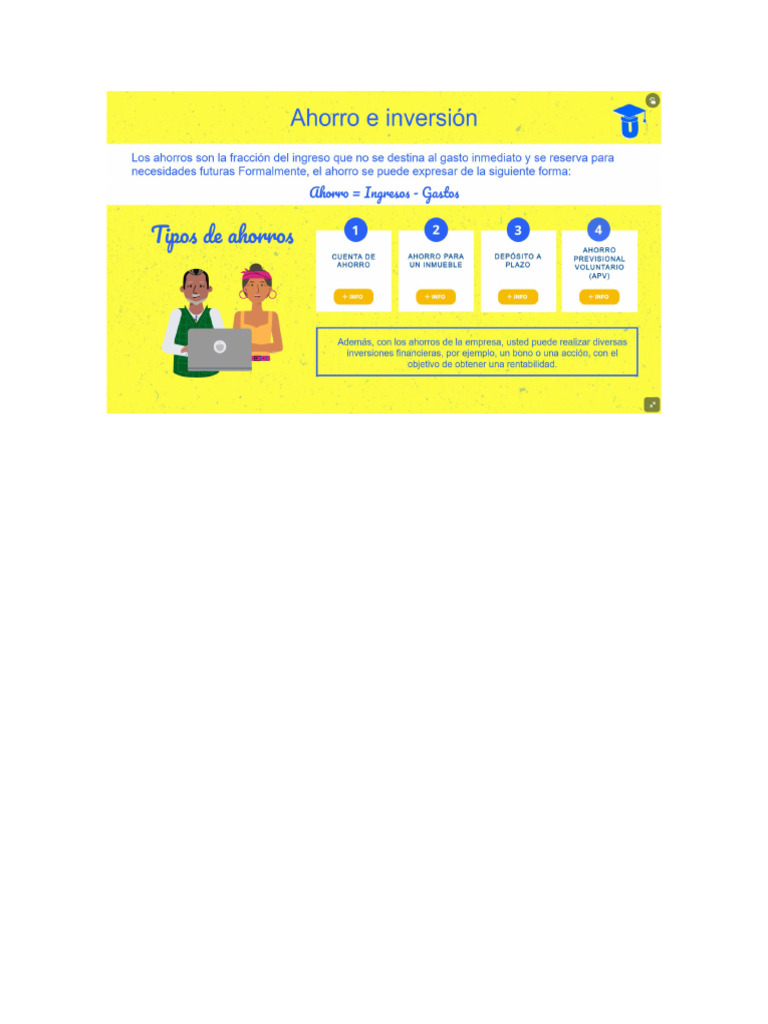 Infografía de Ahorro | PDF