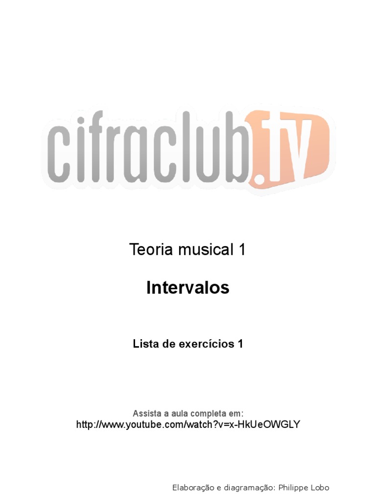Intervalos Musicais | PDF