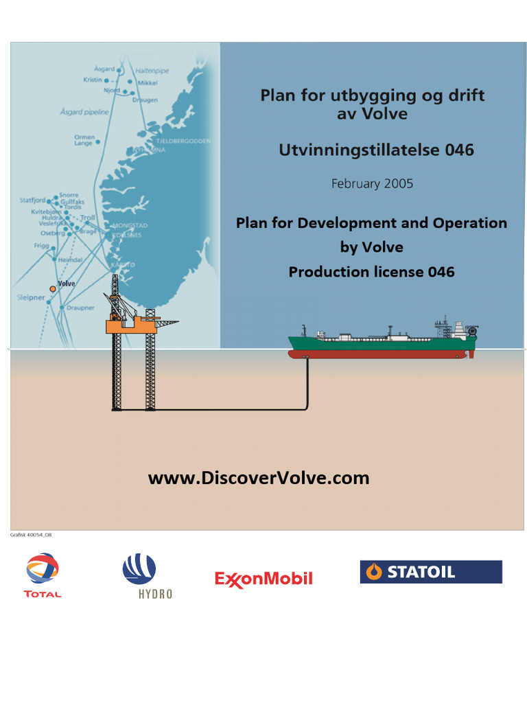 Volve PUD Upload | PDF | Petroleum Reservoir | Oil Well