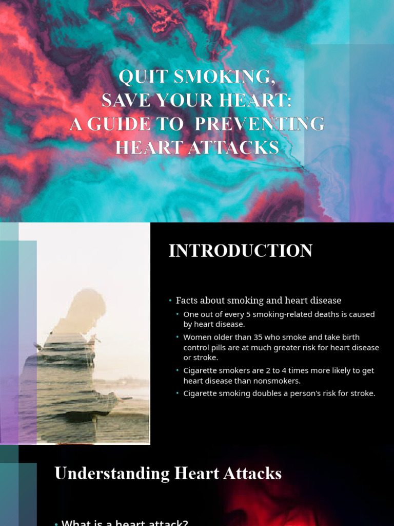 Smoking and Heart Attack | PDF | Smoking Cessation | Myocardial Infarction