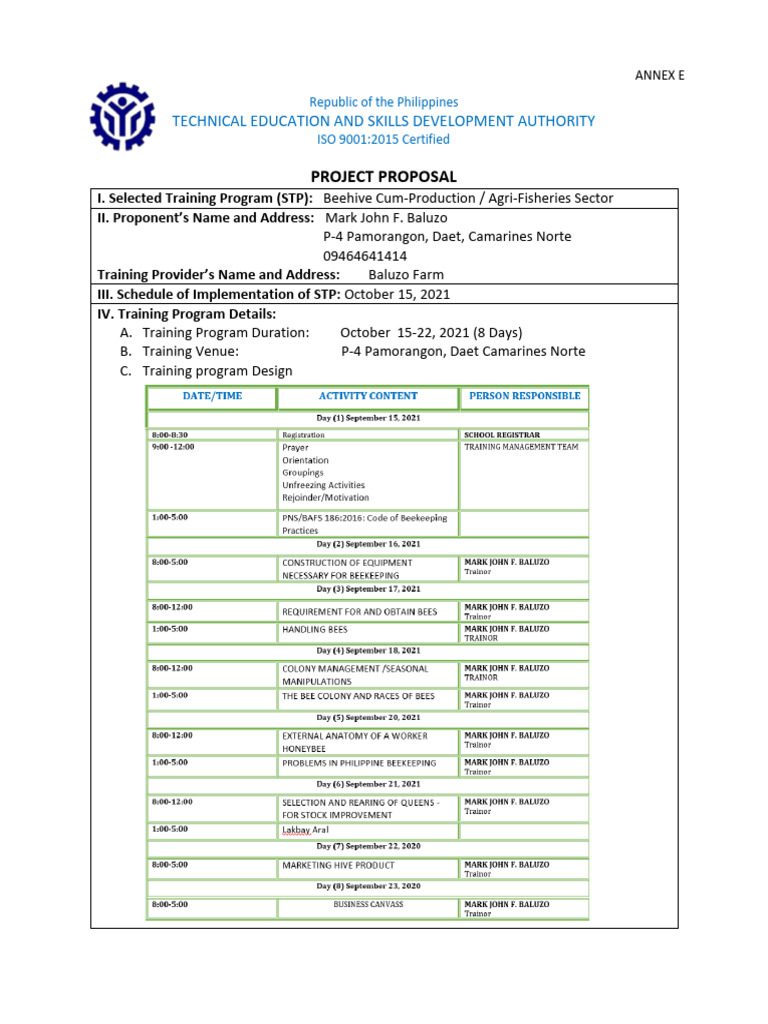 PROJECT PROPOSAL (1) | PDF | Economies