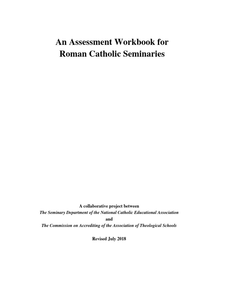 roman-catholic-assessment-workbook | PDF | Educational Assessment ...