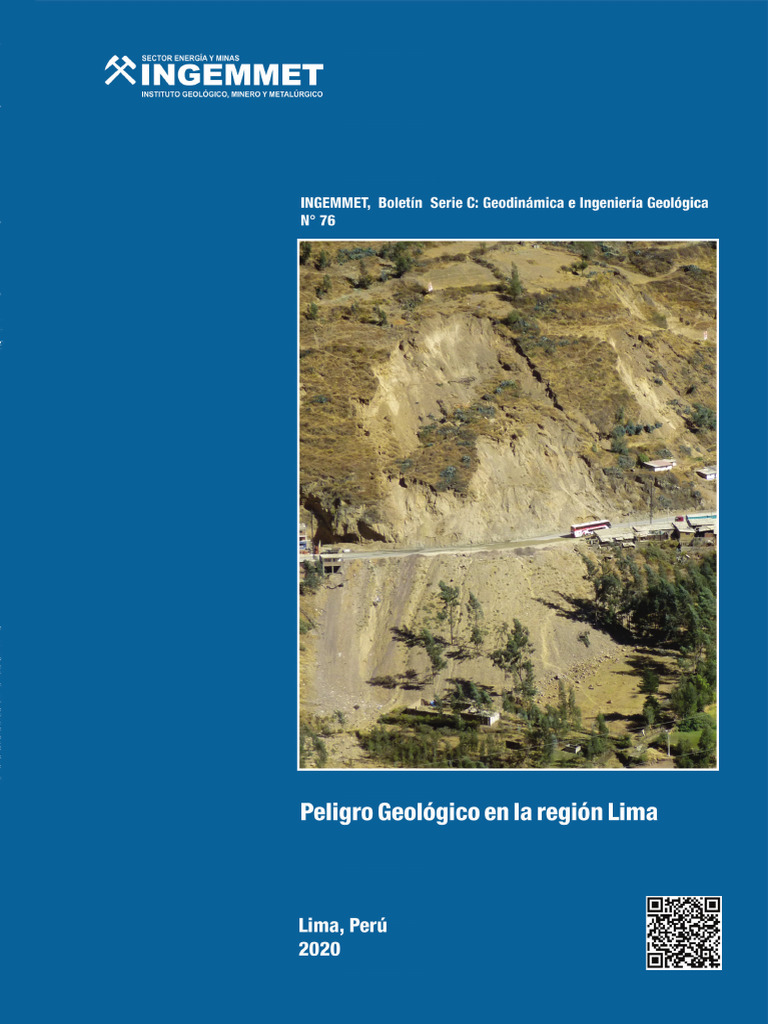 C076-Boletín Peligro Geológico Lima | PDF | Ciencias Naturales | Geología