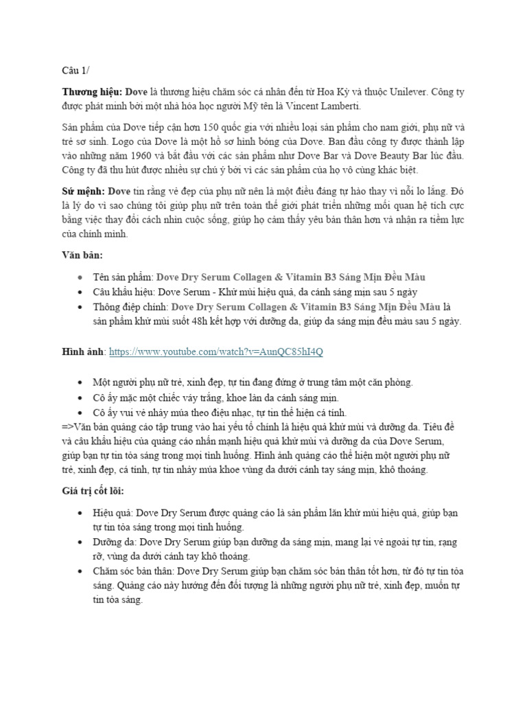 Case Study Chương 1-3 - Nhóm 9 | PDF