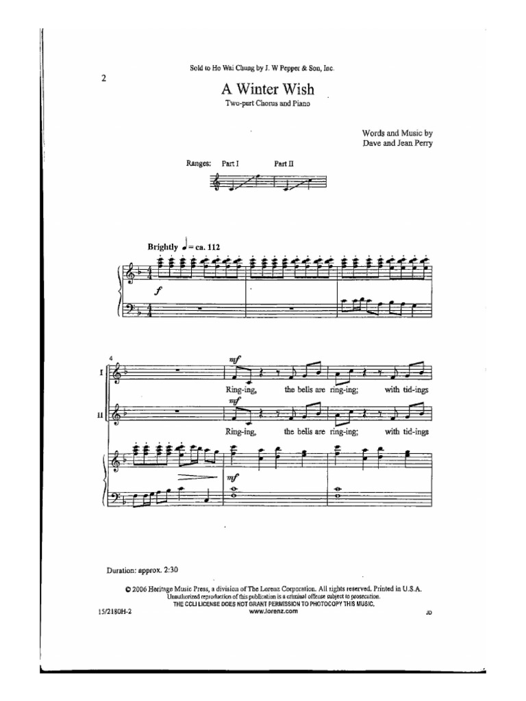 A Winter Wish | PDF