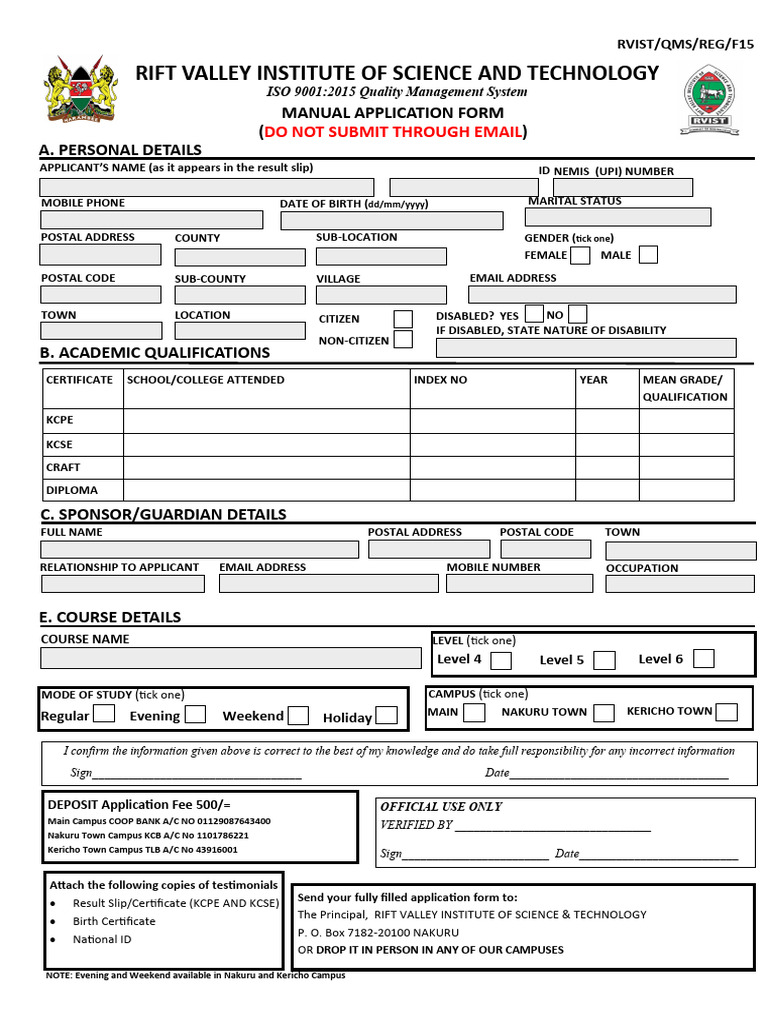 CBET Application Form | PDF
