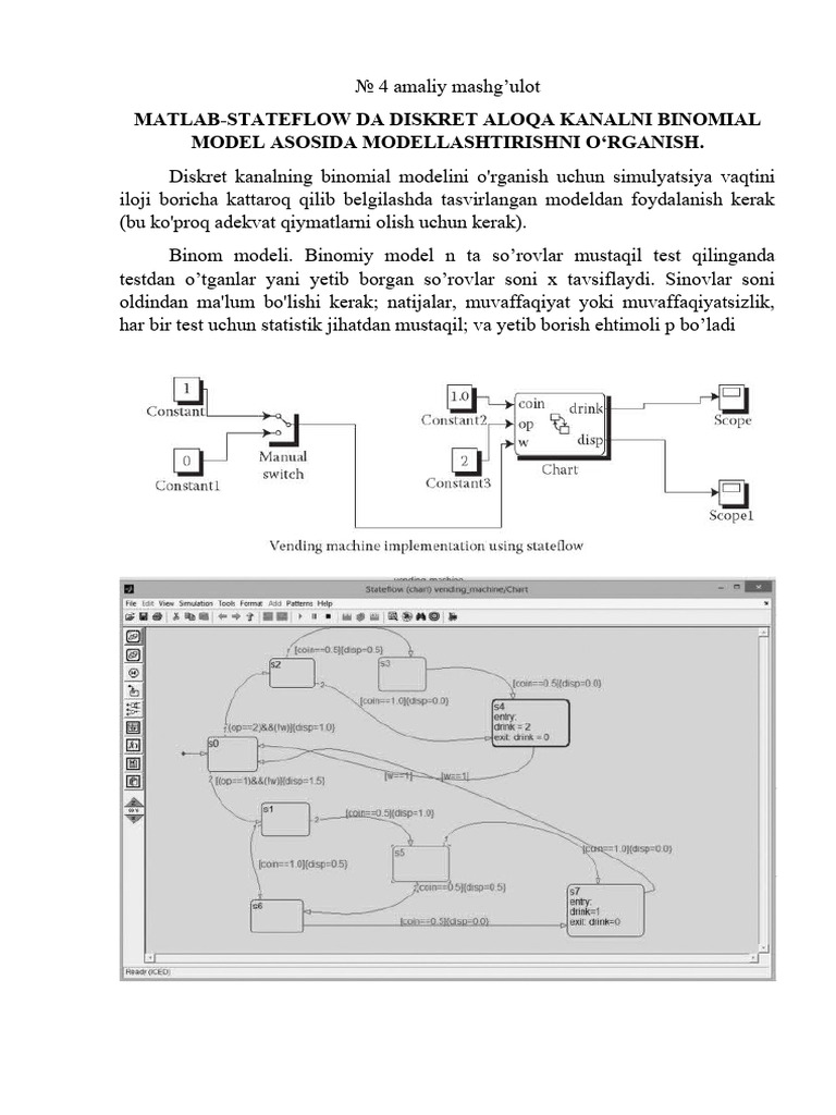 4-Amaliy Mashg'ulot | PDF
