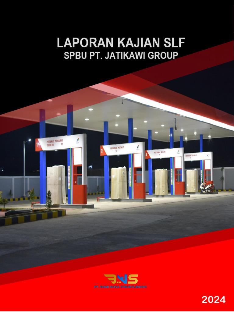 Laporan Kajian SLF SPBU PT. Jatikawi Group | PDF