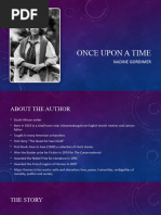 Once Upon A Time by Nadine Gordimer | PDF | Apartheid | South Africa