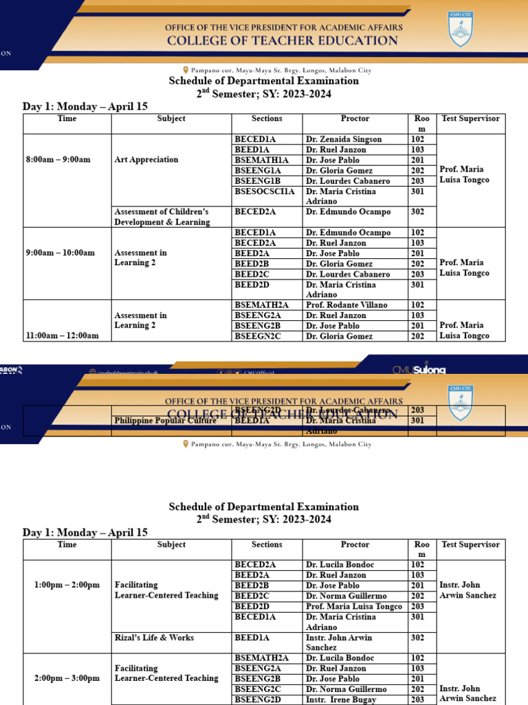 Departmental Exam | PDF