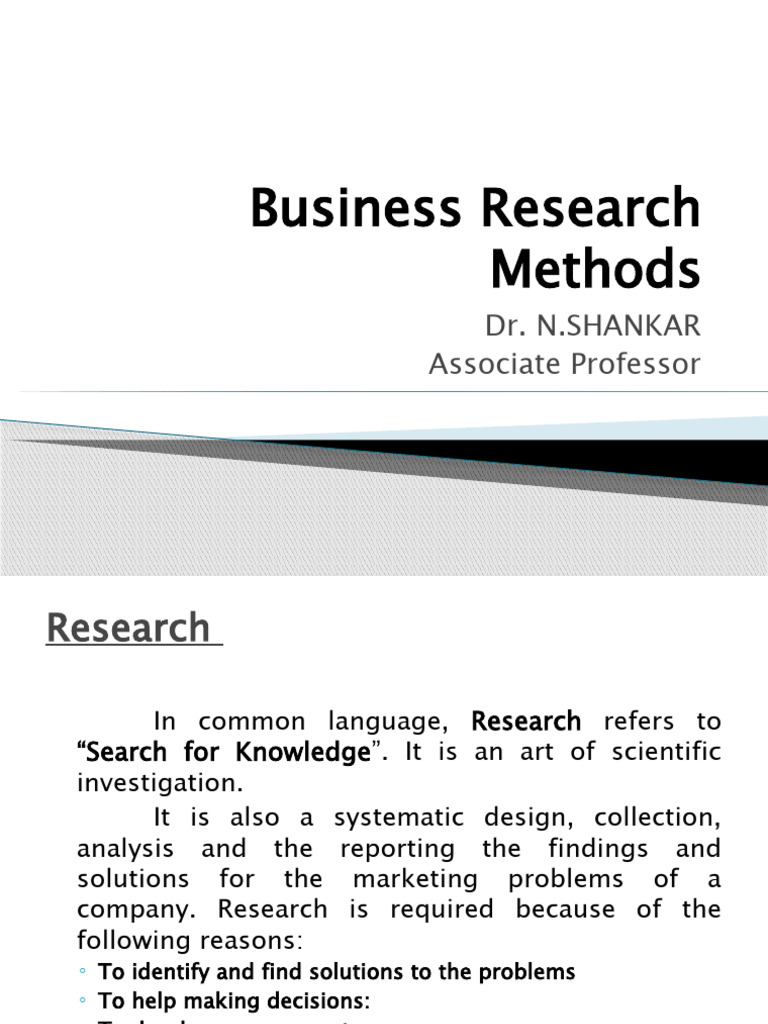 BRM ppt69 | PDF | Hypothesis | Methodology