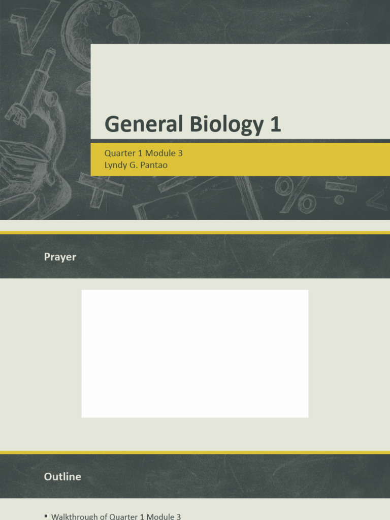 Gen Bio 1 Quarter 1 Module 3 | PDF | Meiosis | Mitosis