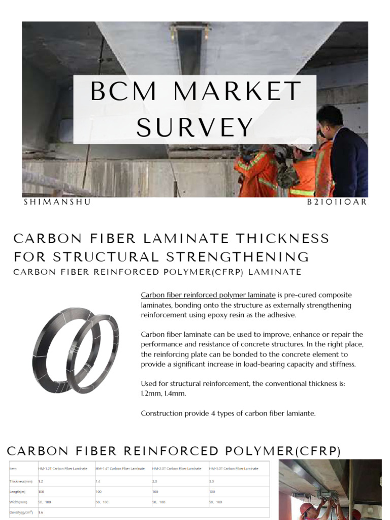 BCM Market Survey 1 | PDF | Lamination | Building Engineering