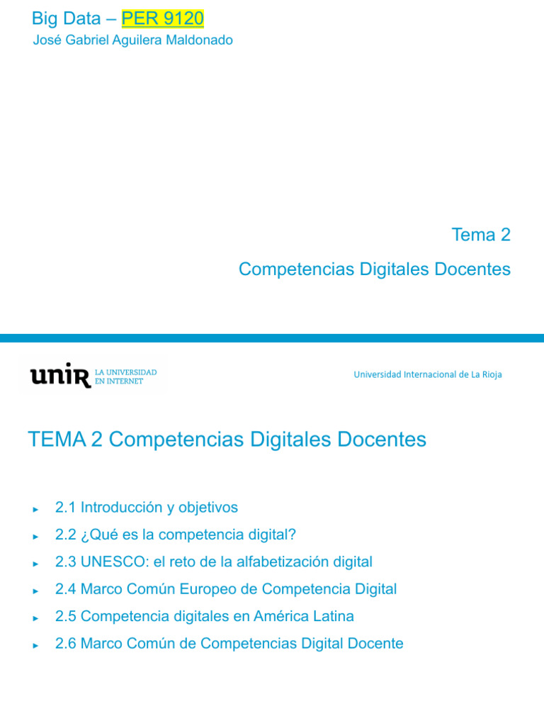 Tema2-CompetenciasDigitalesDocentesPER-9120 | PDF | Enseñando | Maestros