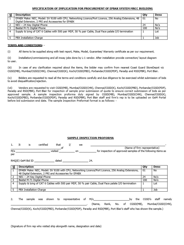 Specification Sheet | PDF | Computing | Telecommunications
