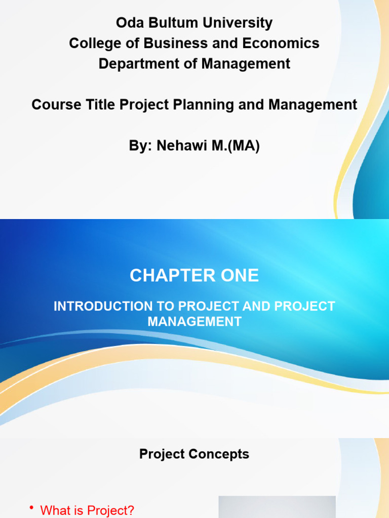 PM CH-1 | PDF | Project Management | Resource