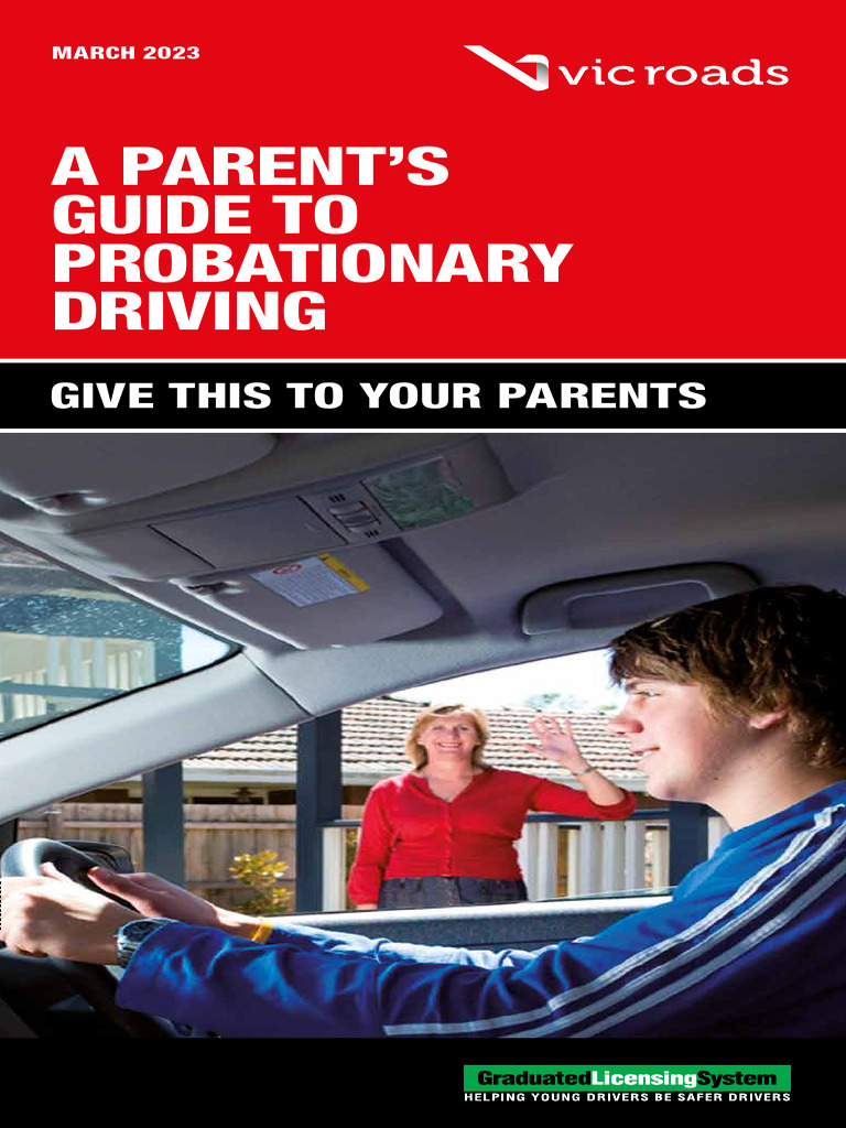 A Parents Guide To Probationary Driving | PDF | Driving Under The ...