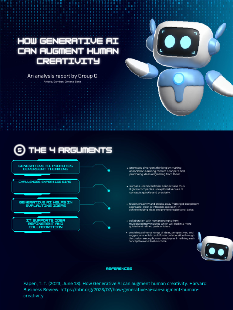 Generative AI Enhancing Human Creativity | PDF | Career & Growth