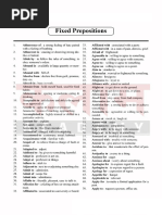 Fixed Preposition | PDF